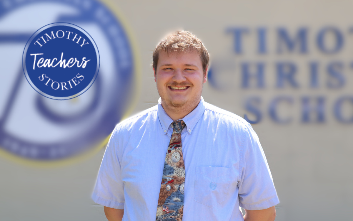 New Faculty Spotlight: TCS Welcomes Everett Pilbeam - Timothy Christian ...